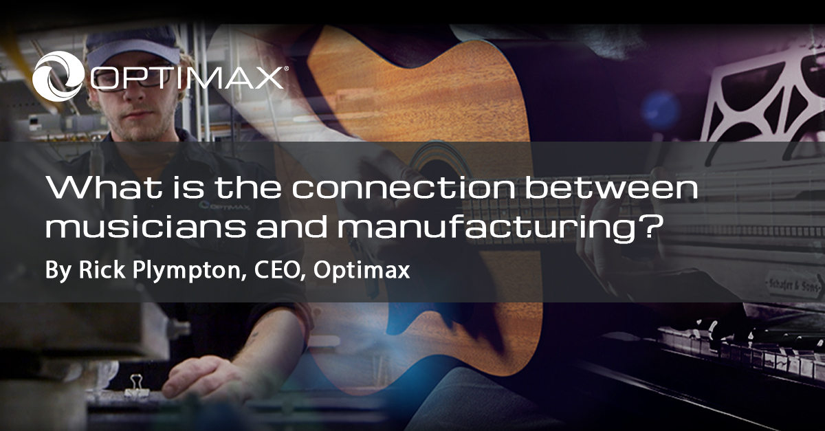 What is the connection between musicians and manufacturing?